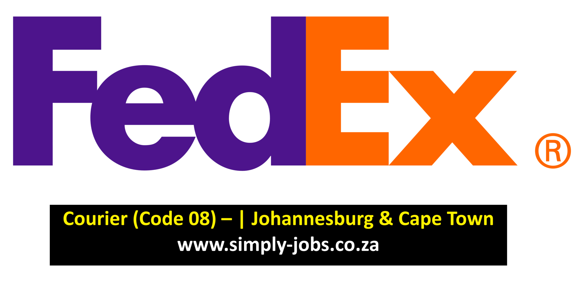 Courier jobs (Code 08) – FedEx South Africa | Johannesburg & Cape Town - Simply Jobs S.A