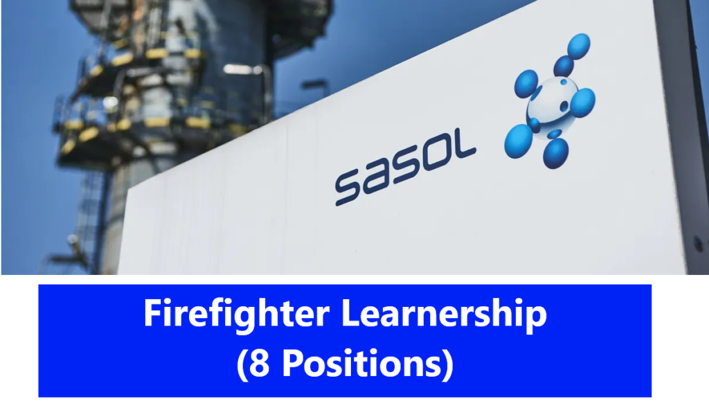 Firefighter Learnership (8 Positions) | Sasol - Simply Jobs S.A